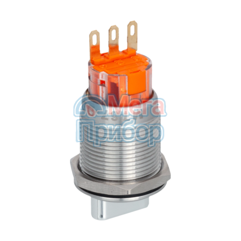 MT67-BD411 Переключатель в 2 положения с возвратом, короткая ручка, 1NO ...